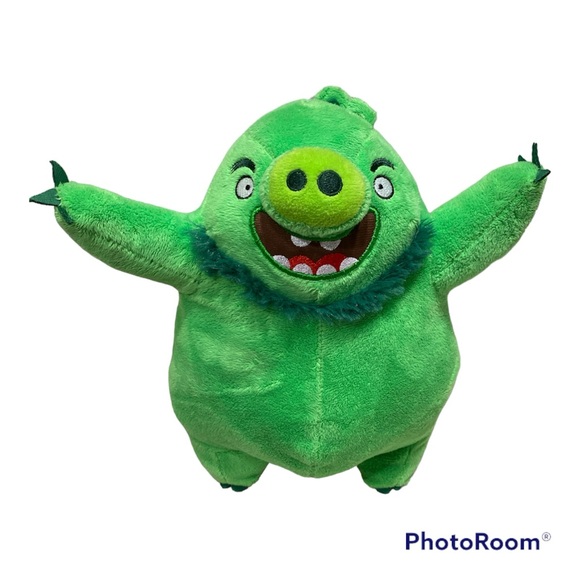 toy factory | Toys | King Leonard Green Pig Angry Birds Plush Doll Toy ...